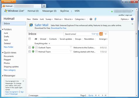 Image result for Open Hotmail Email Inbox