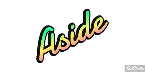 Image result for Aside Example Clip