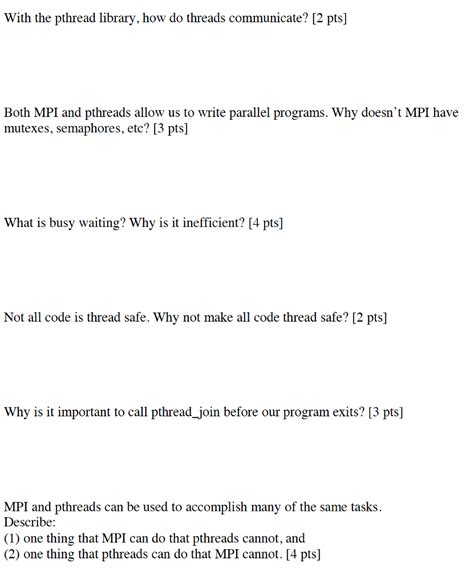 Image result for Pthread Library Cheat Sheet