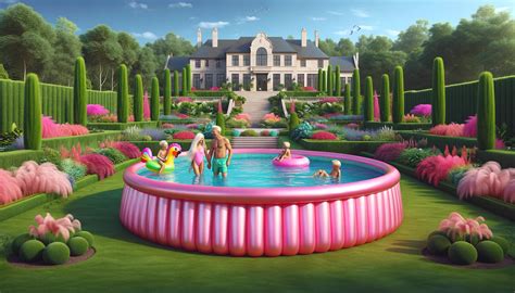 Image result for Pink Inflatable Pool