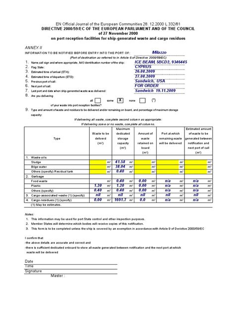 Image result for Regulated Garbage Form