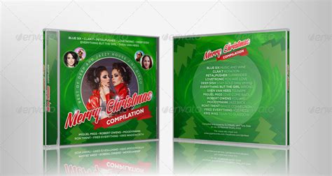 Merry Christmas CD Cover Artwork, Print Templates | GraphicRiver