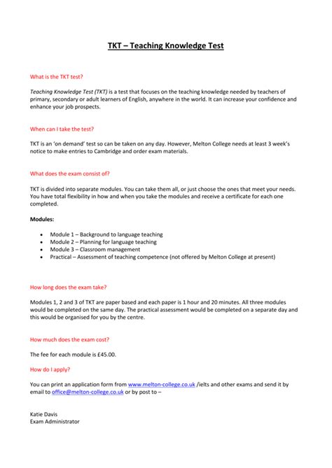 Image result for Tkt Practice Test