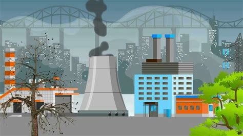 Image result for Pollution Animation