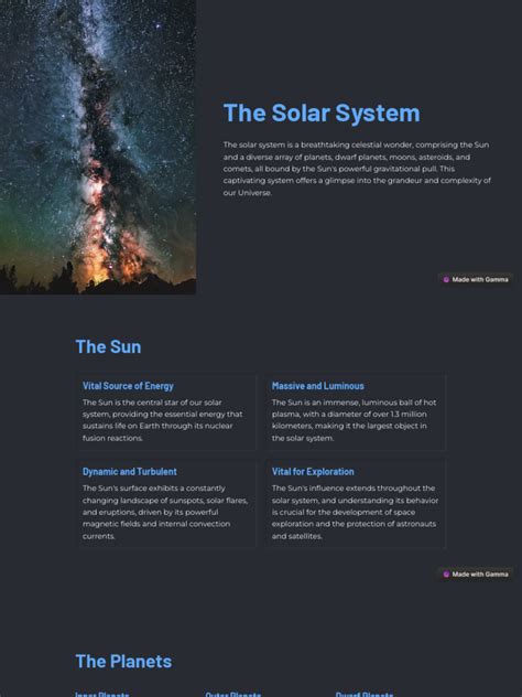 Image result for Solar System Notes PDF Download