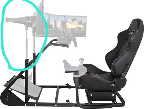 Image result for Sim Racing DIY PVC Triple Monitor Stand