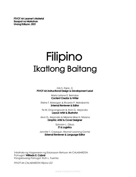 Image result for Grade 3 Module