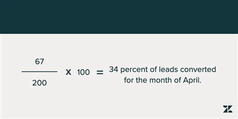 Image result for Lead Conversion Rate Formula