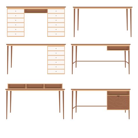 Image result for Computer Desk Vector