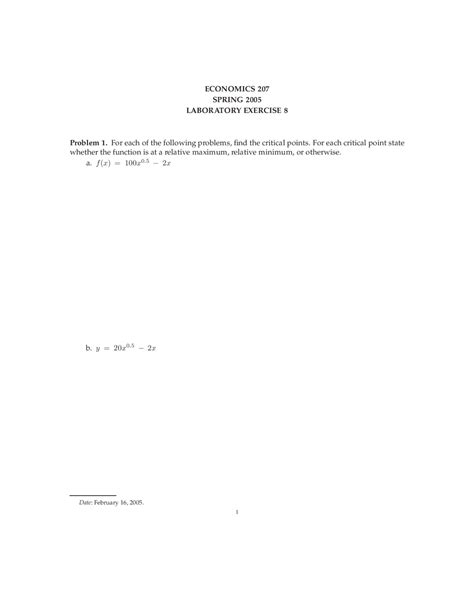 Image result for Optimization Problems Econ