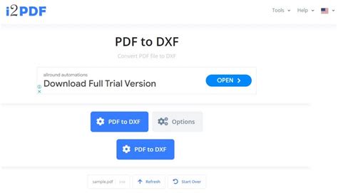 Image result for Convert PDF to DXF File