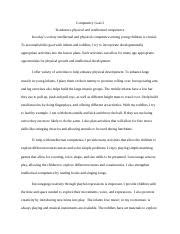 Image result for CDA Competency Statement 2 Physical