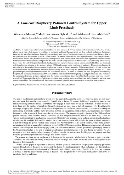 Image result for Raspberry Pi Prosthetic