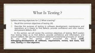 Image result for Define Testing