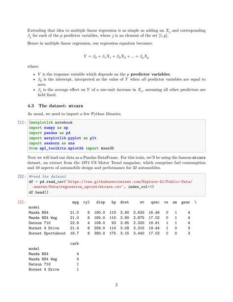 Image result for Multiple Linear Regression Model Sklearn
