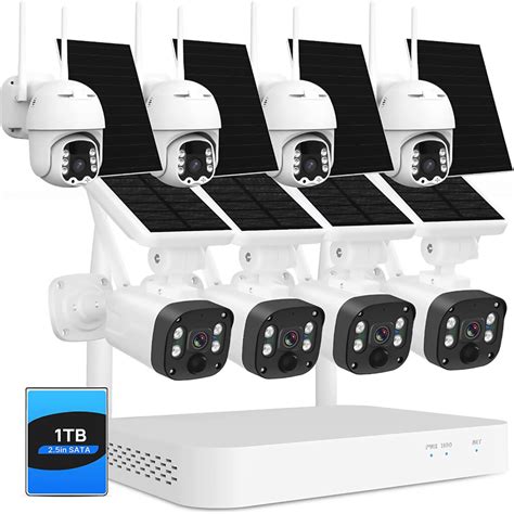 Image result for Solar Powered Wireless Security Camera System