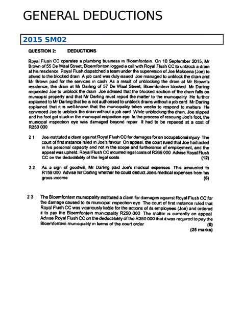 Image result for Inome Tax Deduction Tutorial Unisa