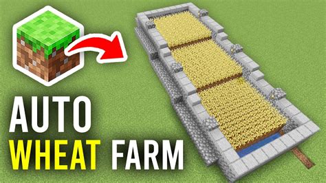 Image result for Auto Wheat Farm Minecraft Java
