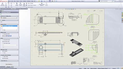 Image result for SolidWorks Engineering Drawing