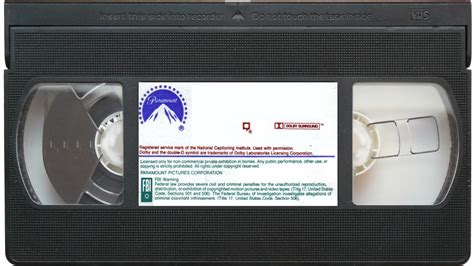 Image result for Paramount VHS Sticker Label