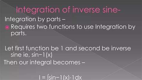 Image result for Inverse Function Integration