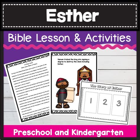 Image result for Esther Bible Object Lesson