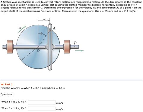 Image result for Convert Reciprocating Motion to Rotary Motion