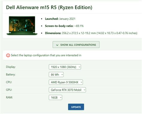 Image result for Alienware M15 R5 Over Clock
