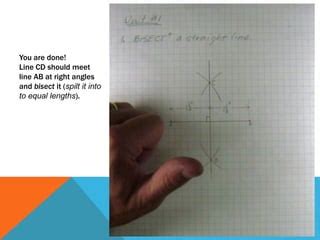 Image result for Bisect a Line Test Printable