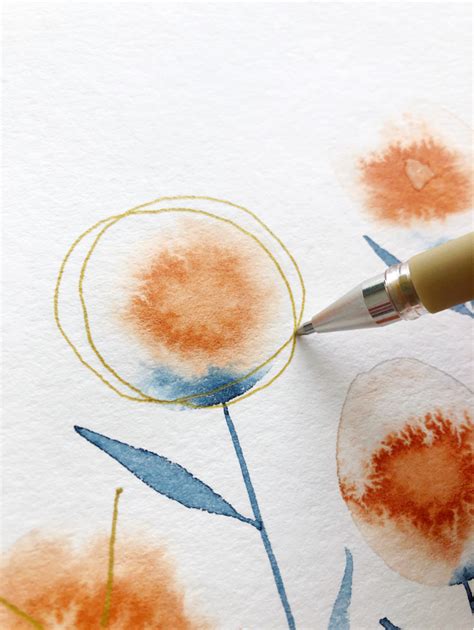 Image result for Watercolour Tutorials Abstract Floral