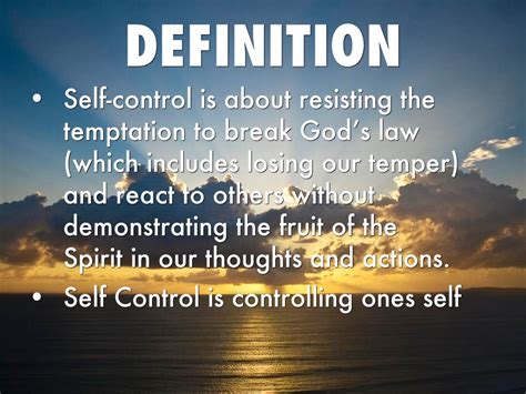 Image result for Self-Control Definition