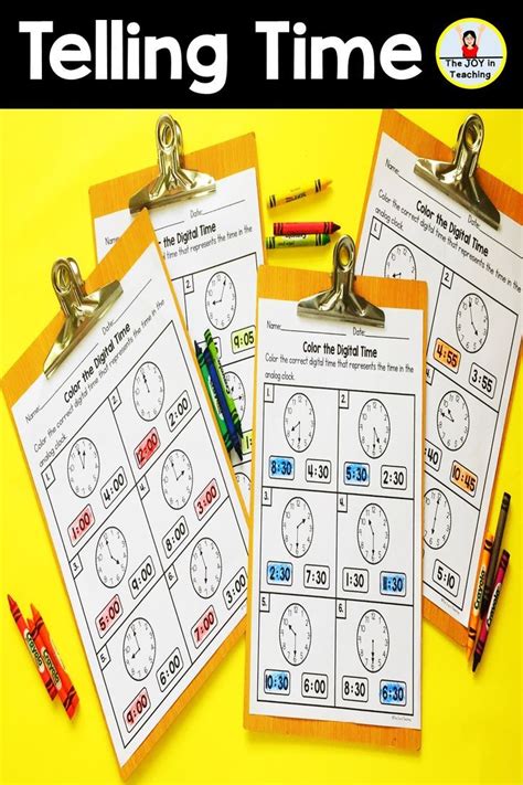 Image result for Basic Telling Time Worksheets