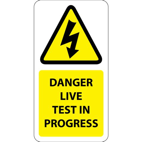 Image result for Live Test Sign