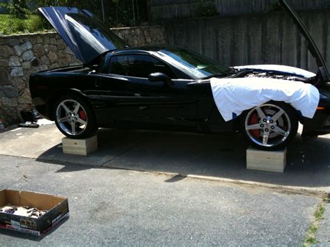 Image result for C6 Header Install