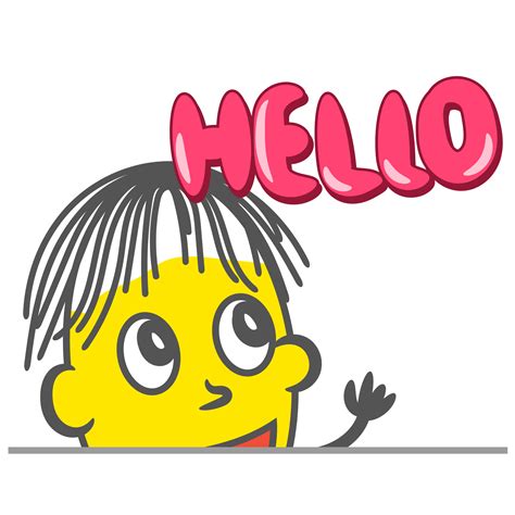 Image result for Hello Cartoon Images
