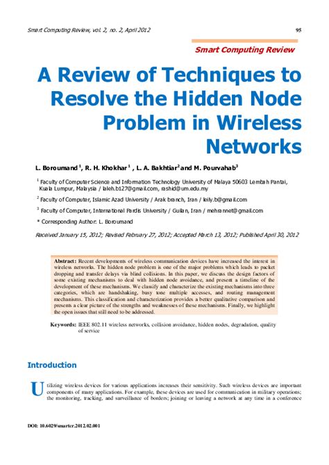 Image result for Hidden Node Problem