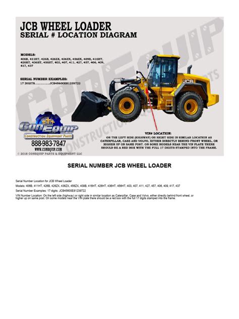 Image result for How to Decode 2003 JCB Serial Number