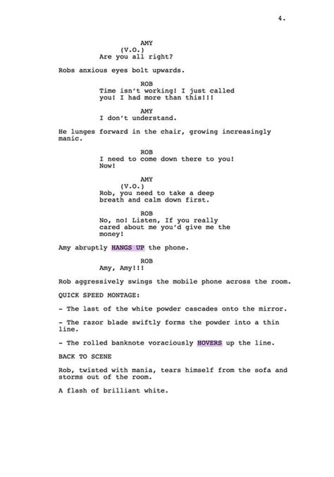 Image result for Script Breakdon