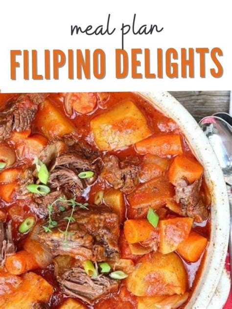 Image result for Menu Do Pinoy Style