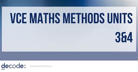 Image result for Math Methods Paper Reviews VCE