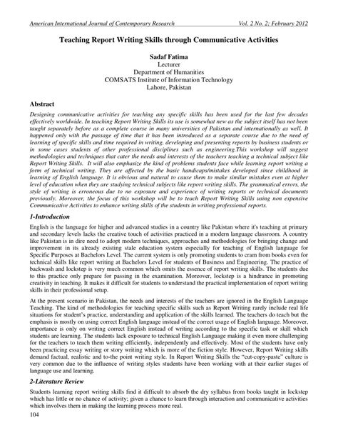 Image result for Report Writing Activity