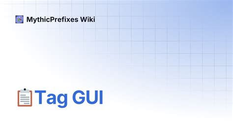 Image result for Tag GUI