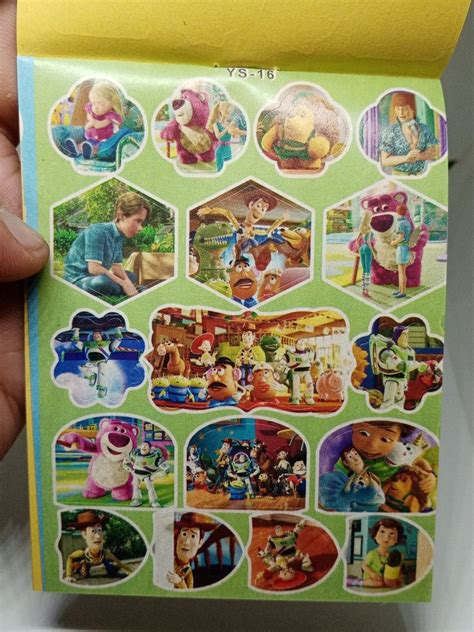 Toy Story 3 Sticker Album, Hobbies & Toys, Stationary & Craft, Art ...