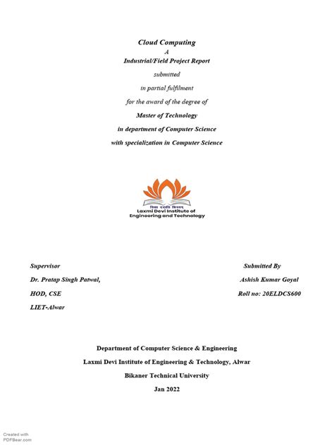 Image result for Computer Project Format