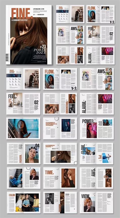 Image result for Magazine Design Layout Text
