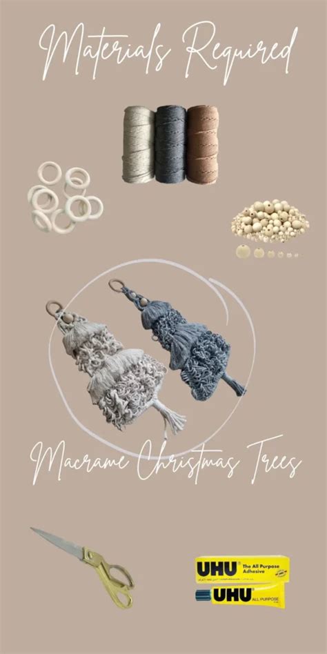 Image result for Macrame Christmas Tree Tutorial