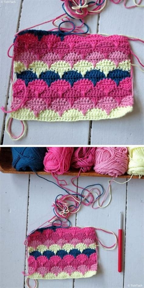 Image result for Filet Crochet Clamshell Pattern