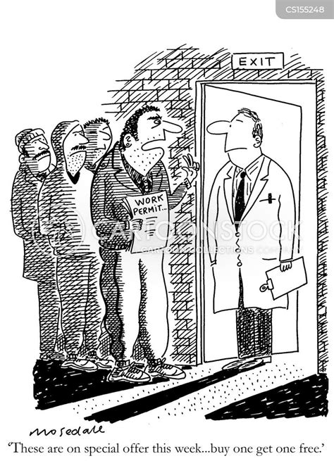Image result for Work Permit Cartoon