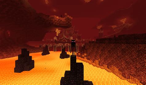 Image result for Minecraft Nether Shaders