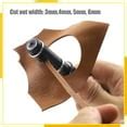 Image result for How Use a Lace Cutter Leather